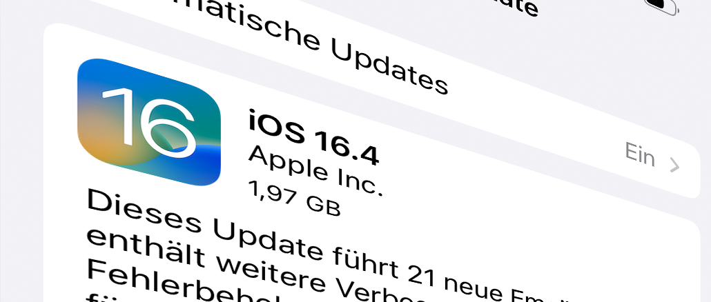 iOS 16.4 Update: Neue Funktionen für iPhone und iPad